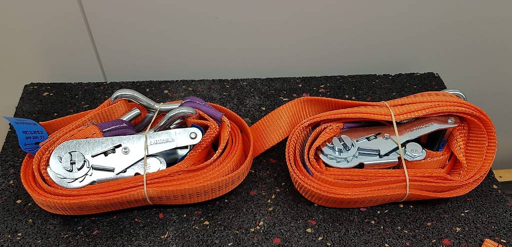 Fitzel Radspanngurte 3 Meter mit Ratsche und Schlaufe (neu) im Kanton ...