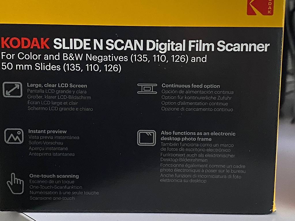 Digital Film Scanner KODAK Slide N Scan (Negativfilm, Dia) im Kanton ...