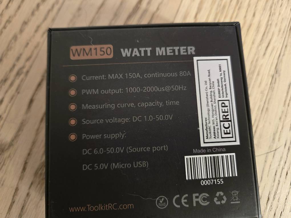 ToolkitRC WM150 Advanced Watt & Power Meter im Kanton Zürich - tutti.ch