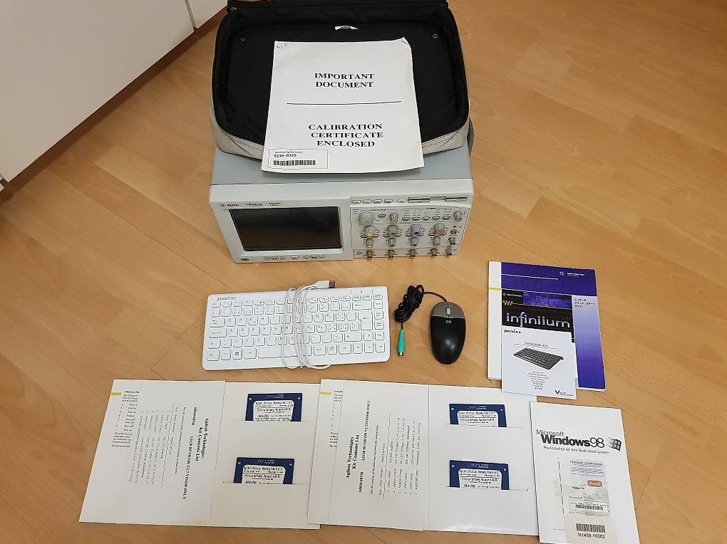 HP Agilent infiniium 54815 4x 500MHz Oszilloskop im Kanton Aargau ...