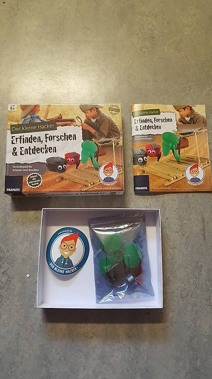 Franzis Bausatz, Erfinden, Forschen und Entdecken Canton Saint-Gall ...