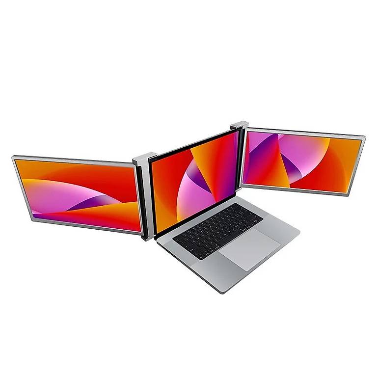 15-Zoll Triple-Screen-Monitor-Laptop-Erweiterungsbildschirm im Kanton ...