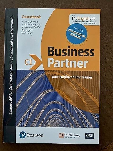 LIBRO BUSINESS PARTNER COURSEBOOK MY ENGLISH LAB C1 NUOVO Cantone ...