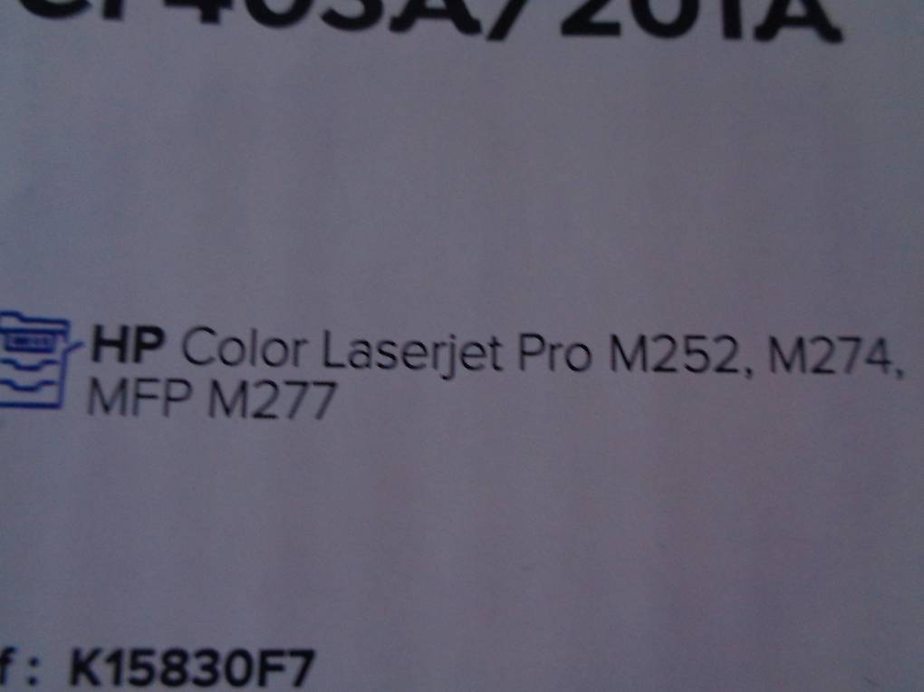 4 neue Toner zu HP Color Laserjet Pro M252, M274, MFP M277 im Kanton ...
