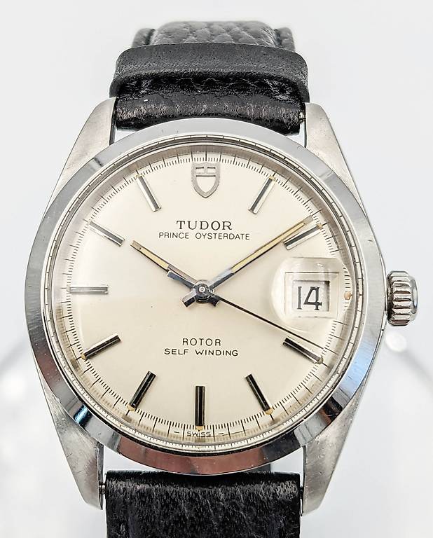 Tudor Oyster Prince Stahl Leder 34 mm Ref. 90500 - Revidiert im Kanton ...