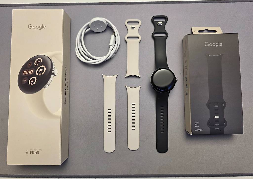 Google Pixel Watch 3 41mm silver / porcelain, LTE - neu! im Kanton Bern - tutti.ch