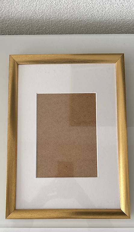 Bilderrahmen Gold, Passepartout, zeitlos schönes Design im Kanton ...