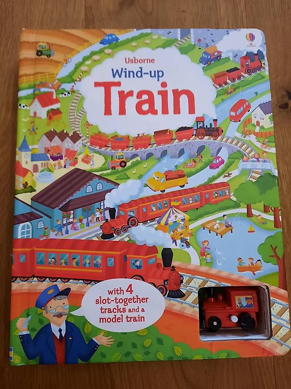 Wind-up Train - Usborne - Children English Book Canton Berne - tutti.ch