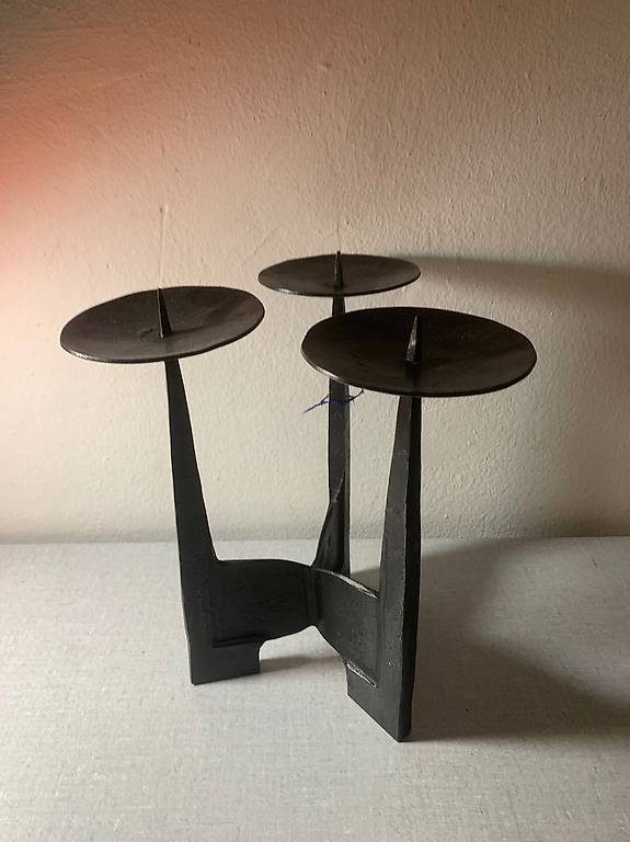 Mid Century Kerzenständer aus Metall (Brutalismus) im Kanton Bern - tutti.ch