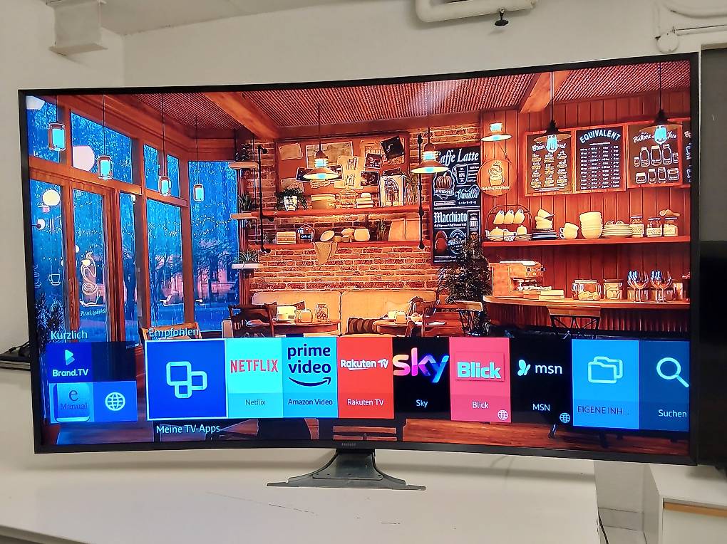 Samsung Curved 65 Zoll 4K UHD WiFi HDMI Smart TV im Kanton Zürich ...
