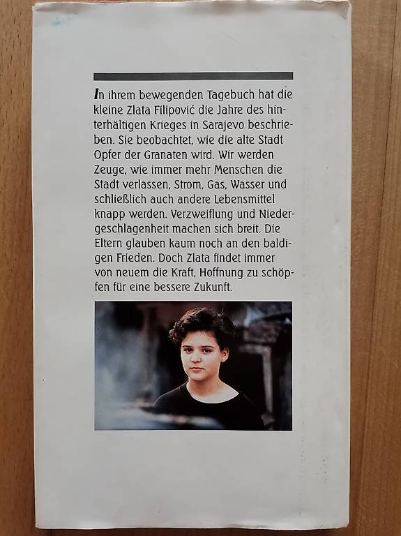 Ich bin ein Mädchen aus Sarajevo - Zlata Filipovic im Kanton Graubünden ...