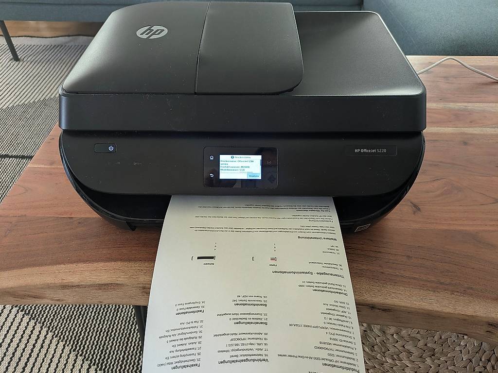 HP OfficeJet 5200 All-in-One Printer Drucker Scanner im Kanton Zürich ...