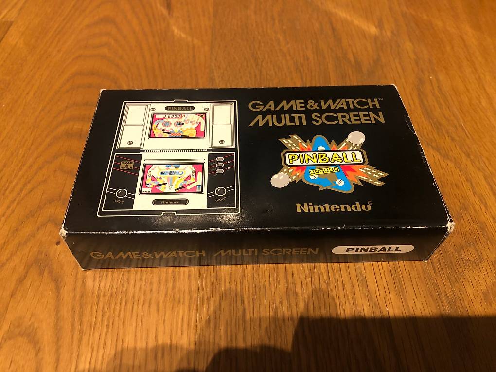 Nintendo Game &. Watch Pinball (1983) Originalverpackt im Kanton Tessin ...