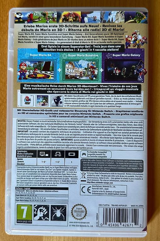 Super Mario 3D ALL-STARS im Kanton Basel-Landschaft - tutti.ch