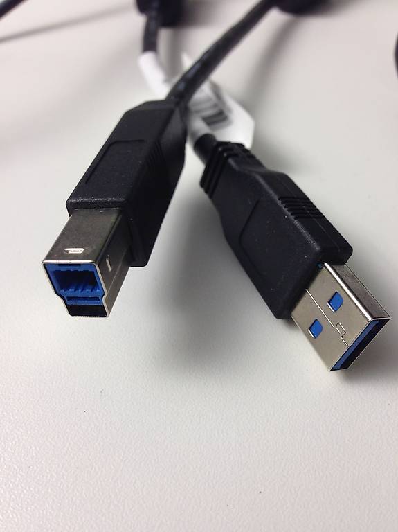 USB 3.0 Typ-A Stecker an Typ-B Stecker 1.80 Met USB 3.0 NEU! im Kanton ...