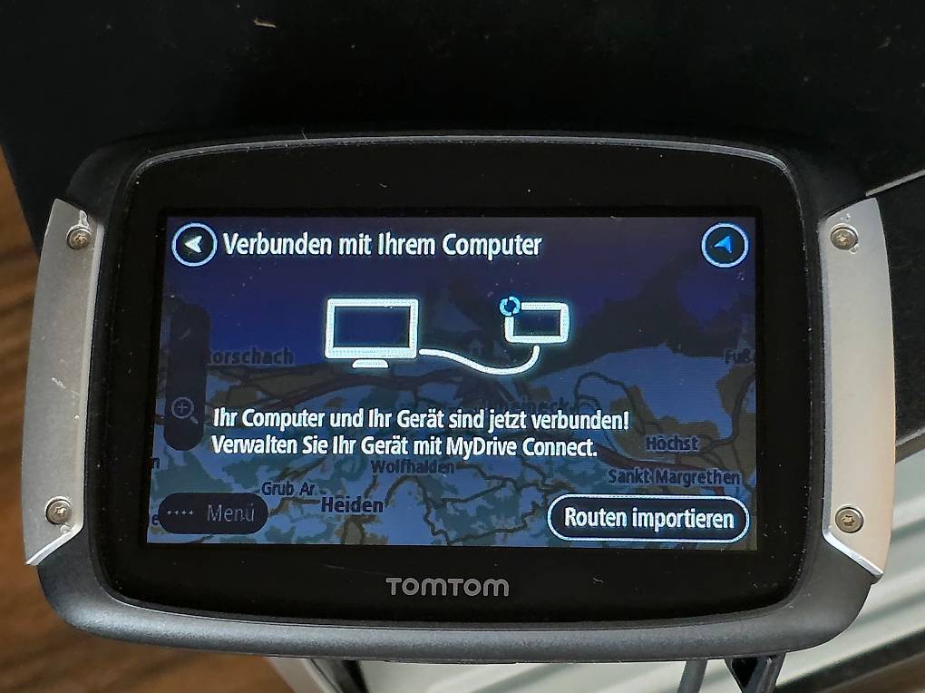 Tom Tom Rider 410 incl. Halterung im Kanton St. Gallen - tutti.ch