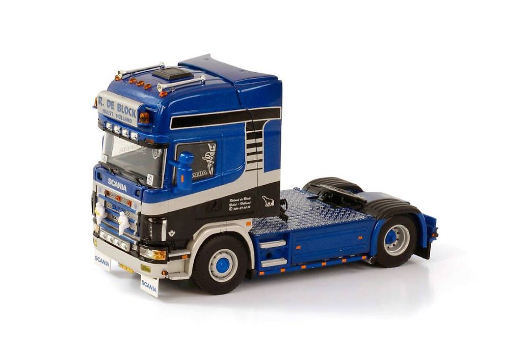 De Block Scania R4 Topline 4x2 Solo-ZM (WSI 01-3116) im Kanton Zug ...