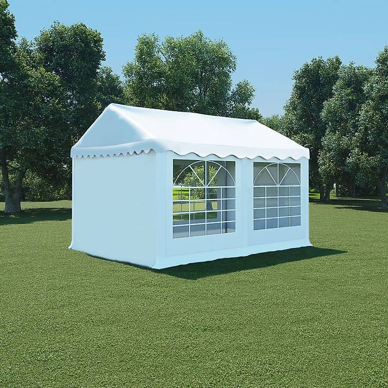 Partyzelt PVC 3x4 m Weiß Canton Zoug - tutti.ch