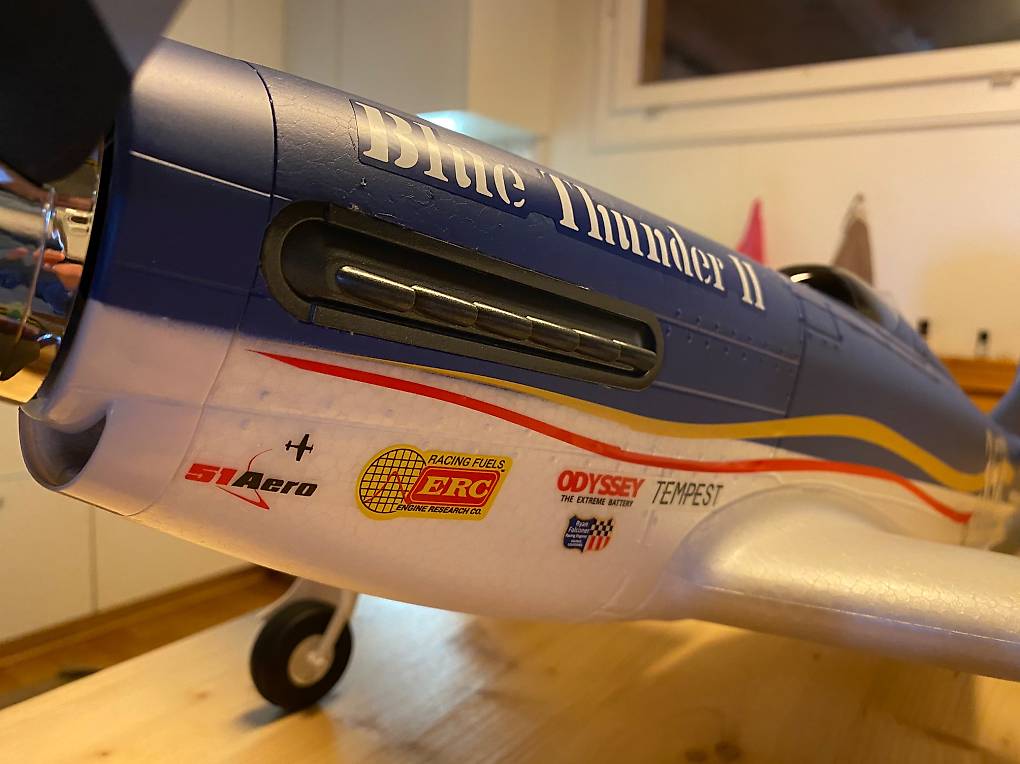FMS Warbird P-51 Mustang ?Blue Thunder? neu unbenutzt im Kanton Bern ...