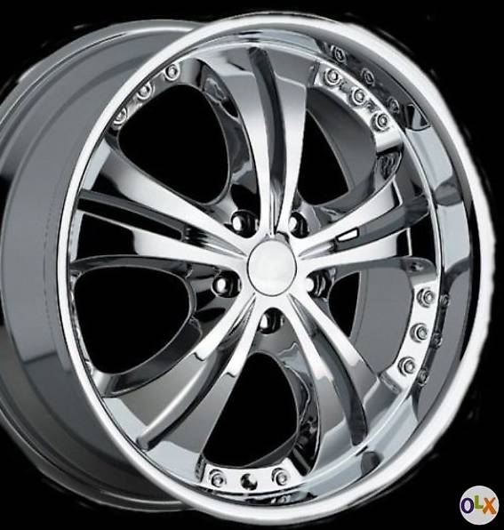 NEU Chromfelgen + Reifen 4x100 18" 7,5J Honda Golf Mini im Kanton St ...