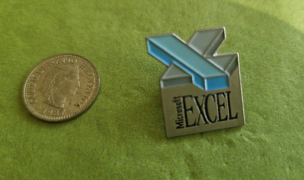 Microsoft Excel Pin, vintage im Kanton Zürich - tutti.ch