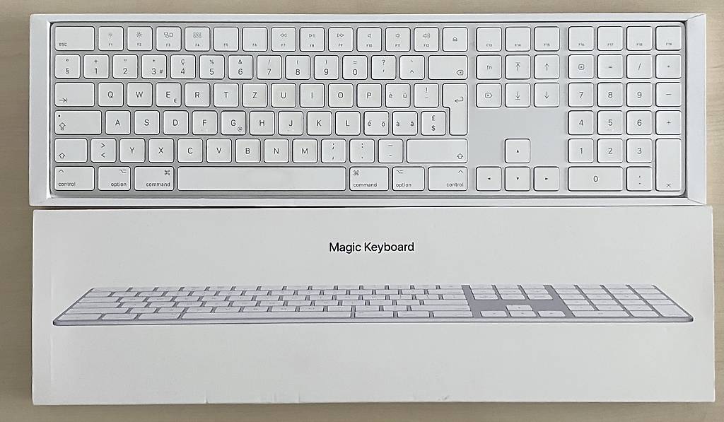 Apple Magic Keyboard mit Ziffernblock (CH-Layout) im Kanton Basel ...