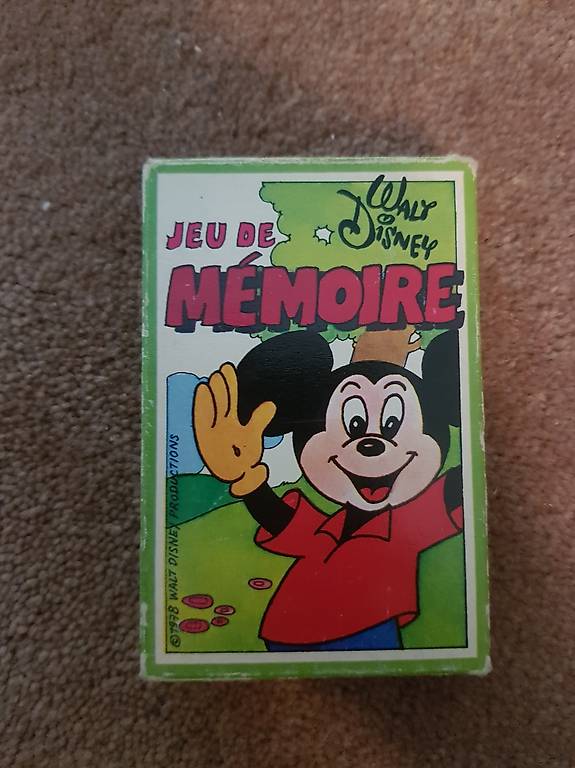 Jeu de Memoire Disney Mickey Mouse, Vintage im Kanton Waadt - tutti.ch