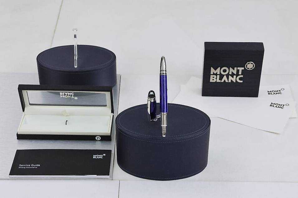 NEU - MONTBLANC Starwalker Cool Blue Line Guillochiert im Kanton Zürich ...