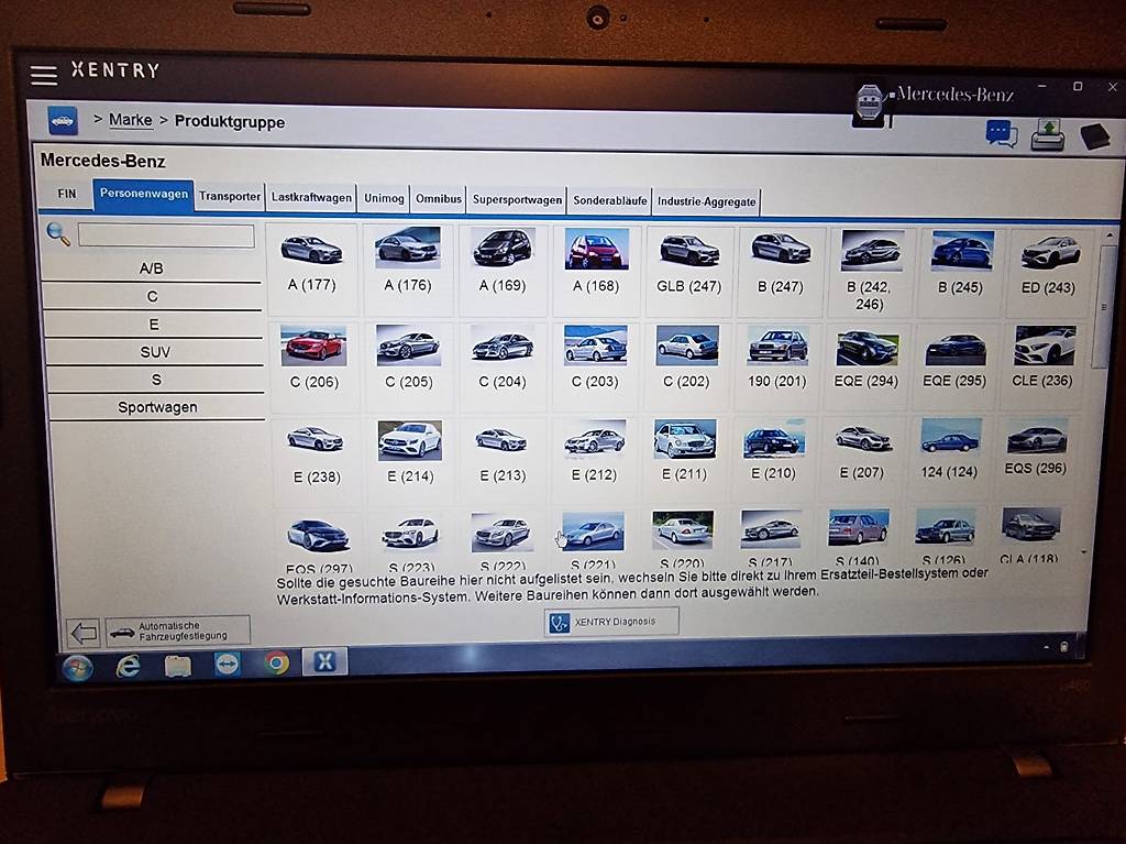 MB Star XENTRY Diagnose Computer im Kanton Graubünden - tutti.ch