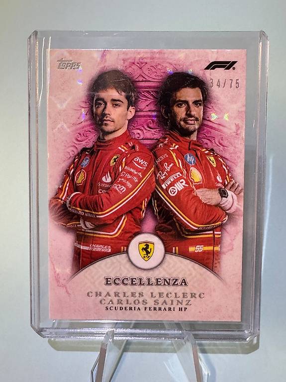 Topps Formula ONE F1 Eccellenza 2024 Ferrari Carlos SAINZ im Kanton ...
