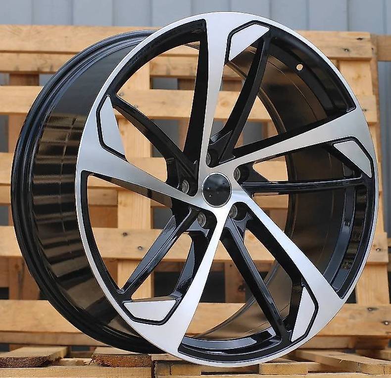 RWR Wheels XE139 in Schwarz Polished Felgen passend für Audi im Kanton ...