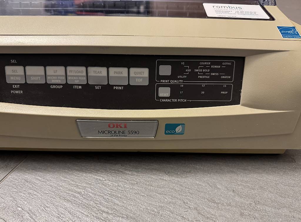 Oki Microline 5590 eco 24 Pin Nadeldrucker im Kanton Graubünden - tutti.ch