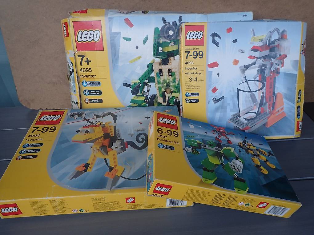 LEGO Inventor Sets 4093, 4094, 4095 und Designer Set 4097 im Kanton ...