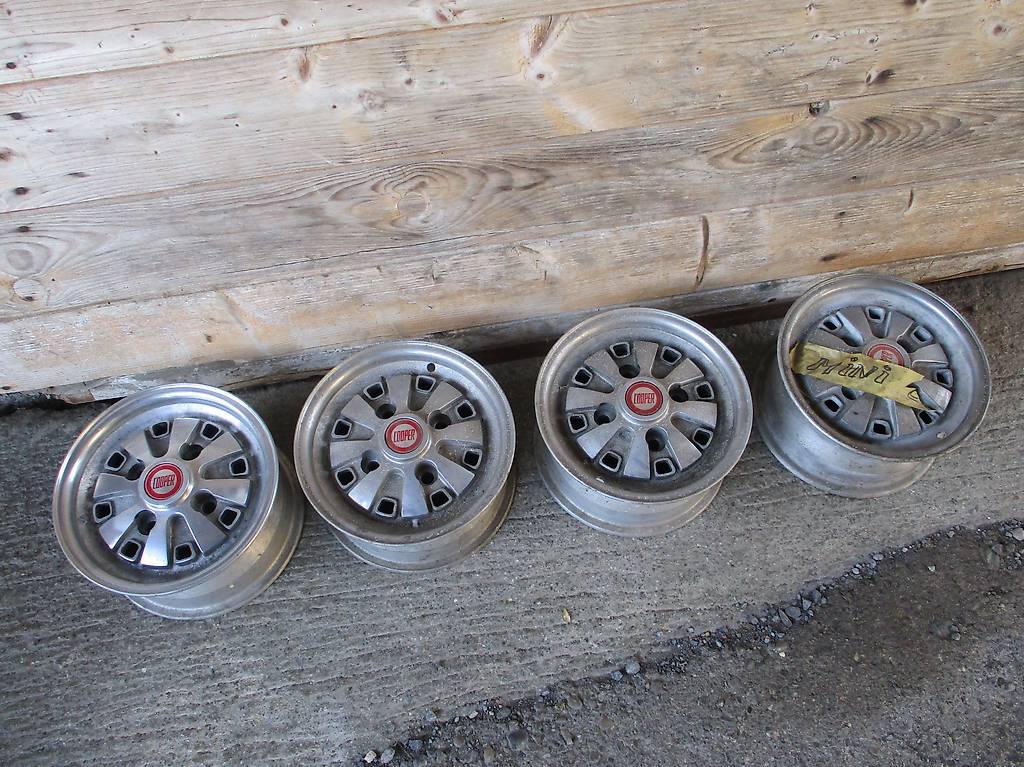 4x Original-Felge 10 Zoll Austin Mini Cooper Oldtimer - RAR! im Kanton ...