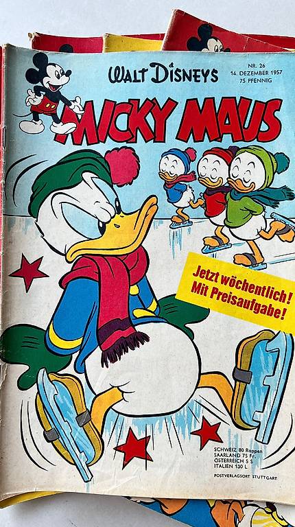 Micky Maus Hefte fast 70 Jahre alt im Kanton Zürich - tutti.ch