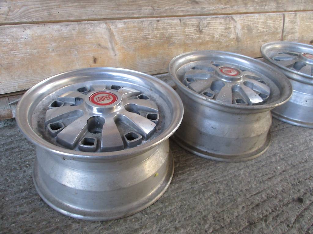 4x Original-Felge 10 Zoll Austin Mini Cooper Oldtimer - RAR! im Kanton ...