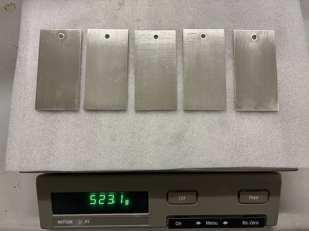 Silber Platten Reinsilber 99,9% Silberbarren Barren 523g im Kanton ...