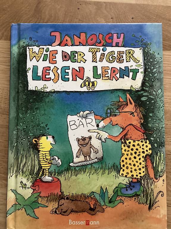 Wie der Tiger lesen lernt Janosch Buch Cantone Zurigo - tutti.ch