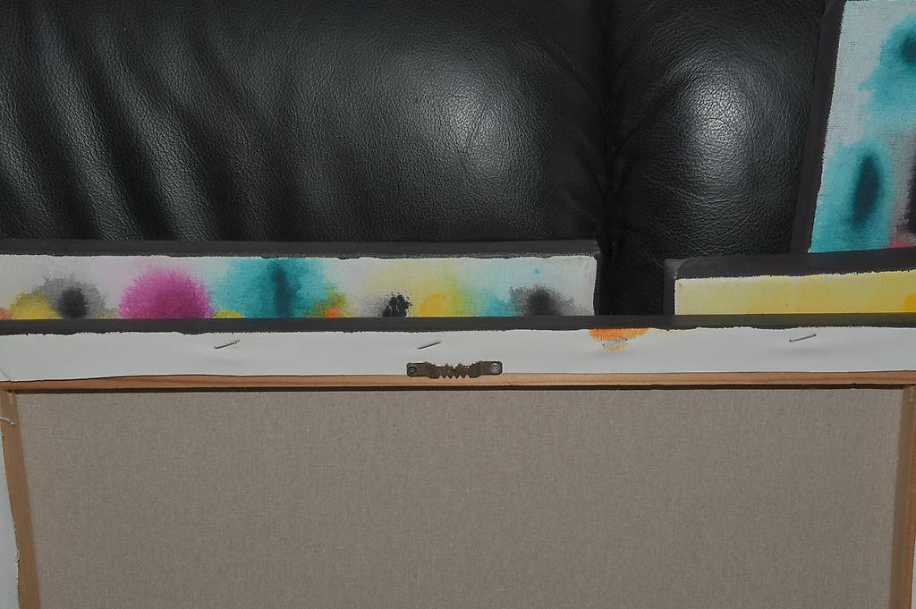 4 farbenfrohe Bilder auf Leinwand im Ethnolook im Kanton Zürich - tutti.ch