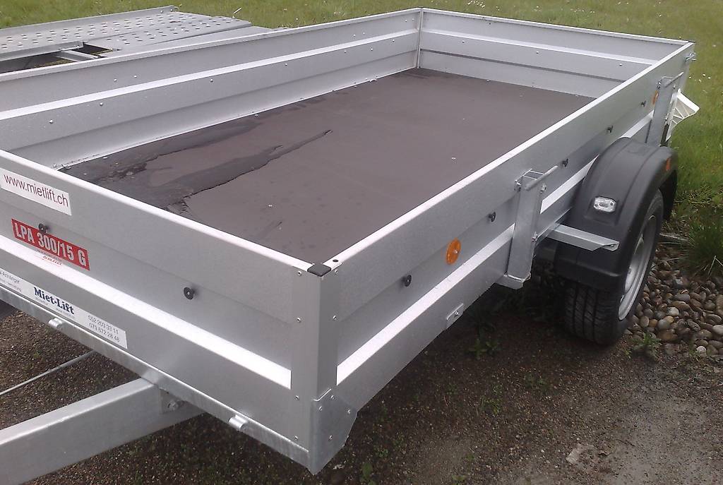 Tieflader Pongratz LPA 250/13G Gitteraufsatz Laubgitter im Kanton Zürich - tutti.ch