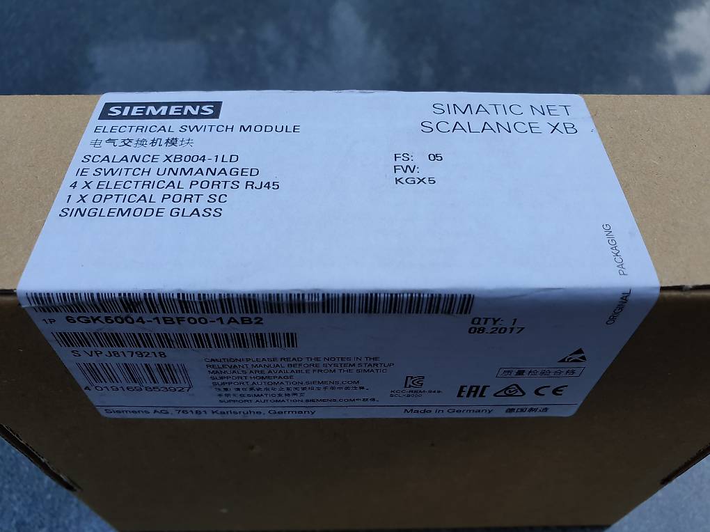 Siemens SCALANCE XB004-1LD Industrial Ethernet Switch im Kanton Wallis ...