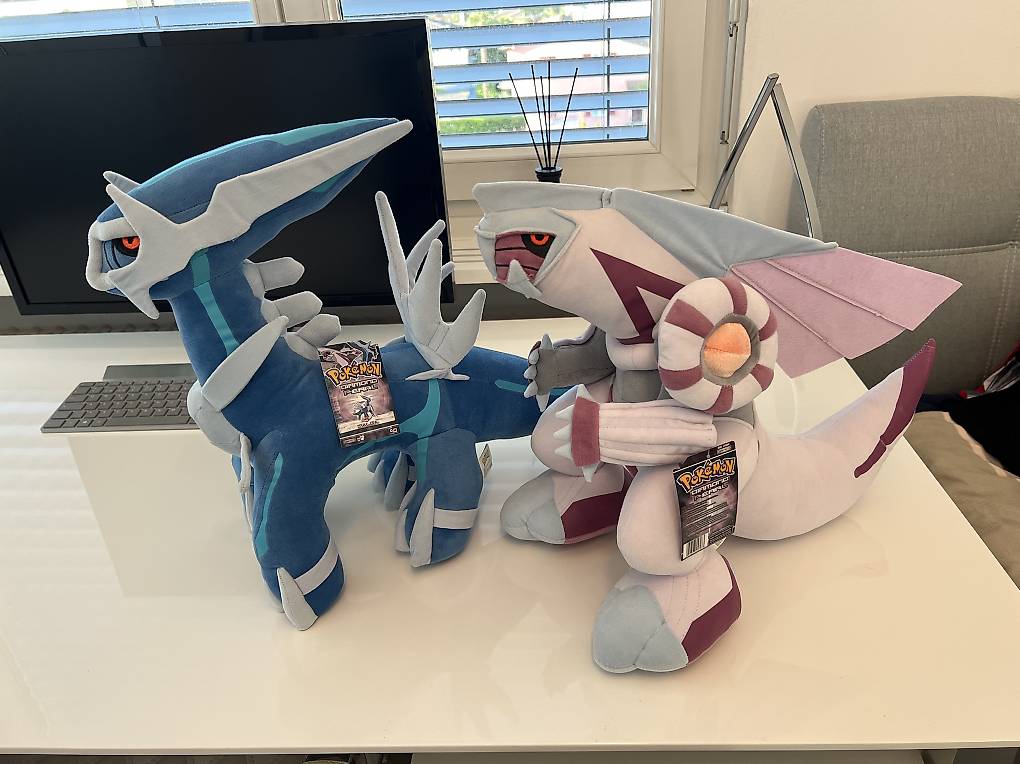 Pokemon Peluche / Plush Dialga/Palkia Large im Kanton Tessin - tutti.ch