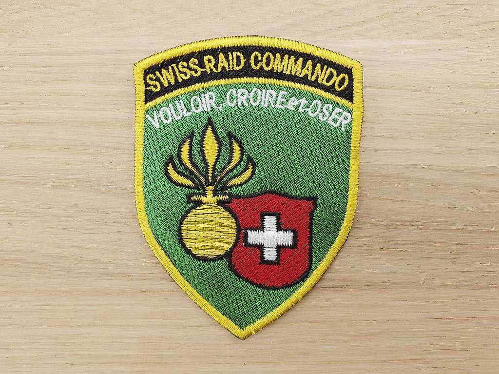 Badge SWISS RAID COMMANDO Schweizer Armee Militär im Kanton Aargau ...