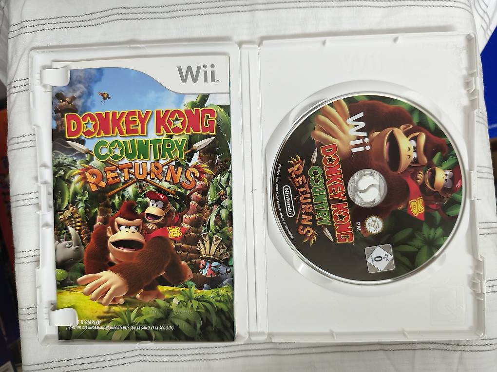 DONKEY KONG COUNTRY RETURNS NINTENDO WII +OVP+BOOKLET 1A im Kanton ...