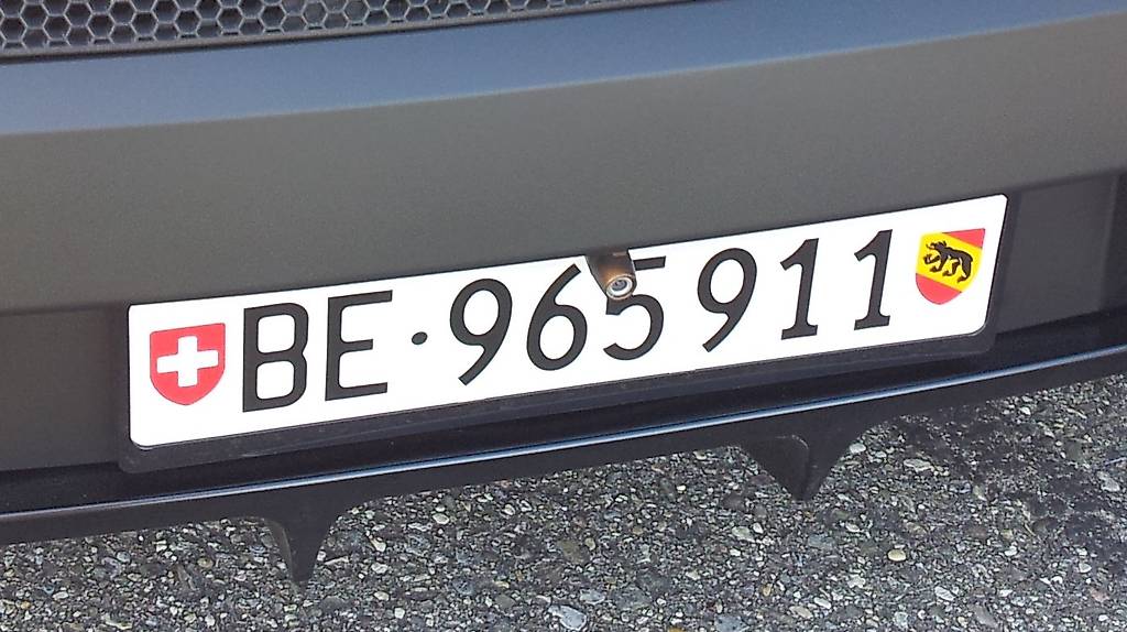 Porsche 911 Autonummer, Nummernschild, Kennzeichen im Kanton Bern ...