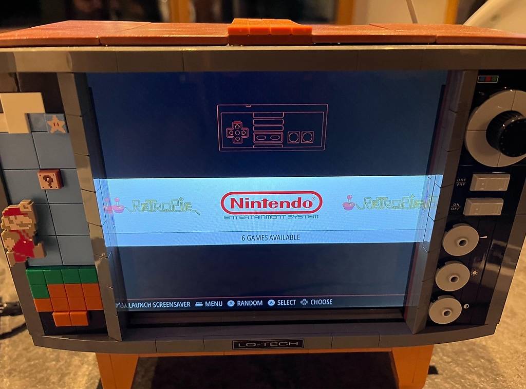 Lego Nintendo NES Mod läuft - tutti.ch