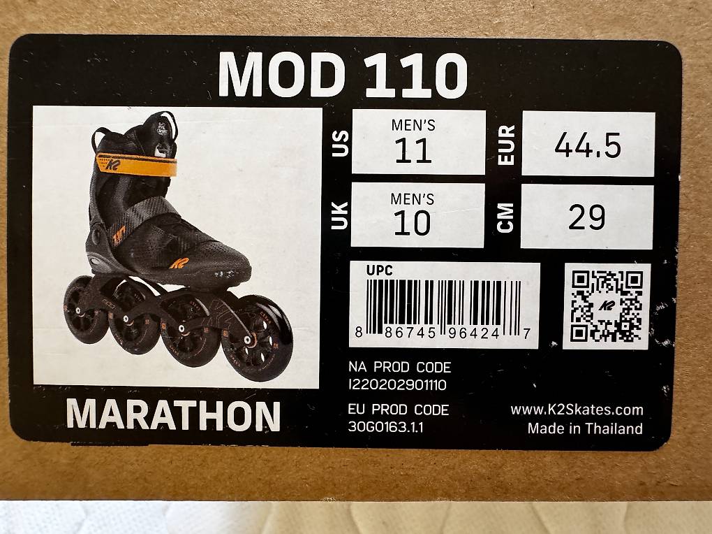 K2 MOD 110 UNISEX INLINE SKATES im Kanton Basel-Stadt - tutti.ch