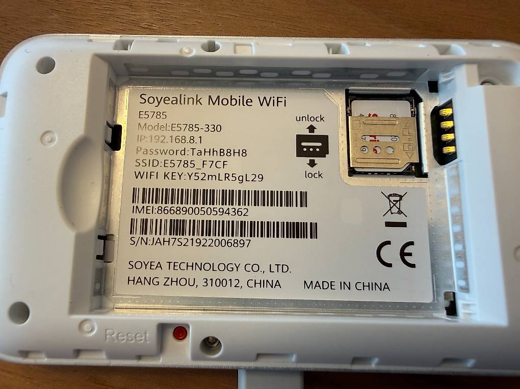 4G LTE Mobile WLAN Router mobiler Hotspot Soyealink E5785 im Kanton Zug ...