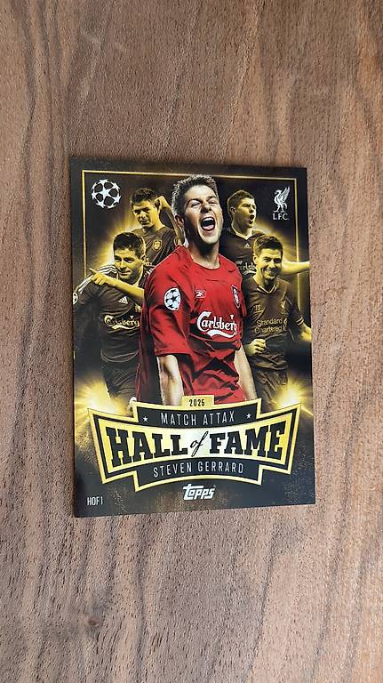 Match Attax Karte Steven Gerrard 2025 im Kanton Zürich - tutti.ch