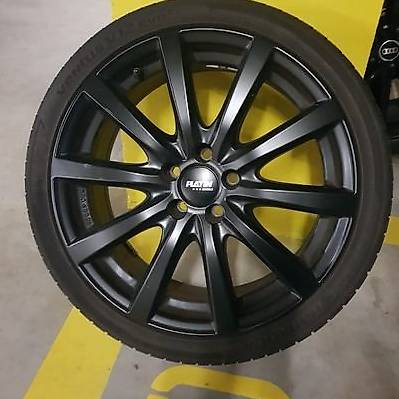 Platin Alufelgen P69 17'' inkl. Sommerreifen Hankook Ventus Canton ...